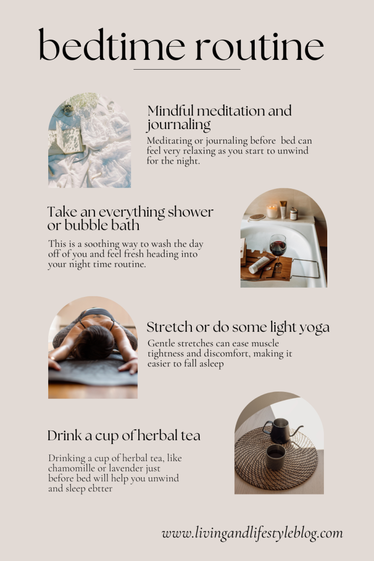10 Relaxing Bedtime Rituals for a Better Sleep - Living & Lifestyle Blog