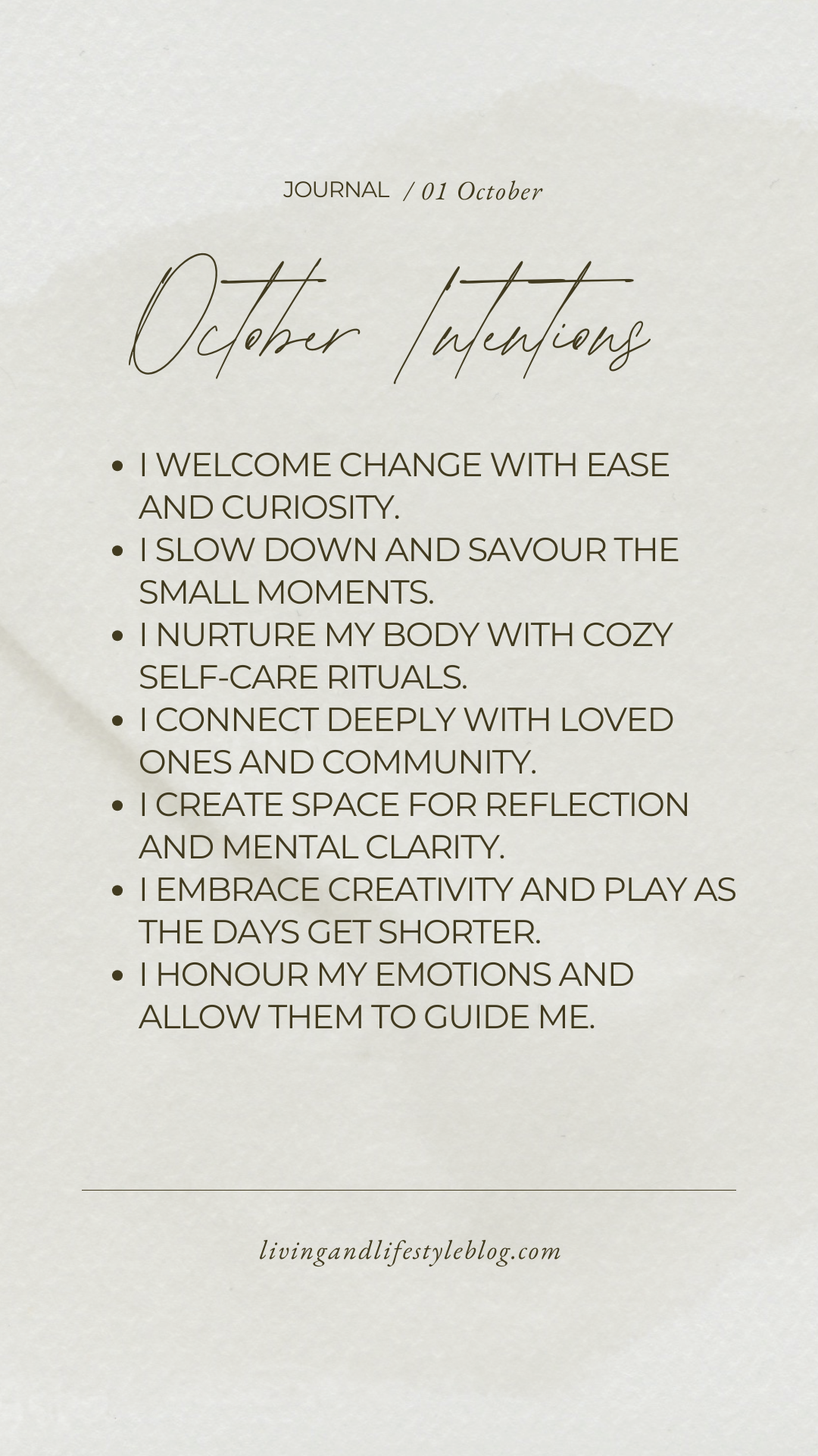 Transform Your Life with Monthly Intentions: Here’s How - Living ...